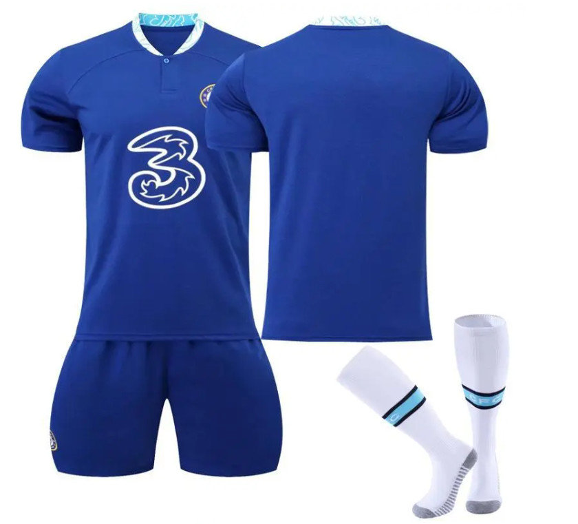 22 23 Game home football suit set player top children adult outdoor sports training suit