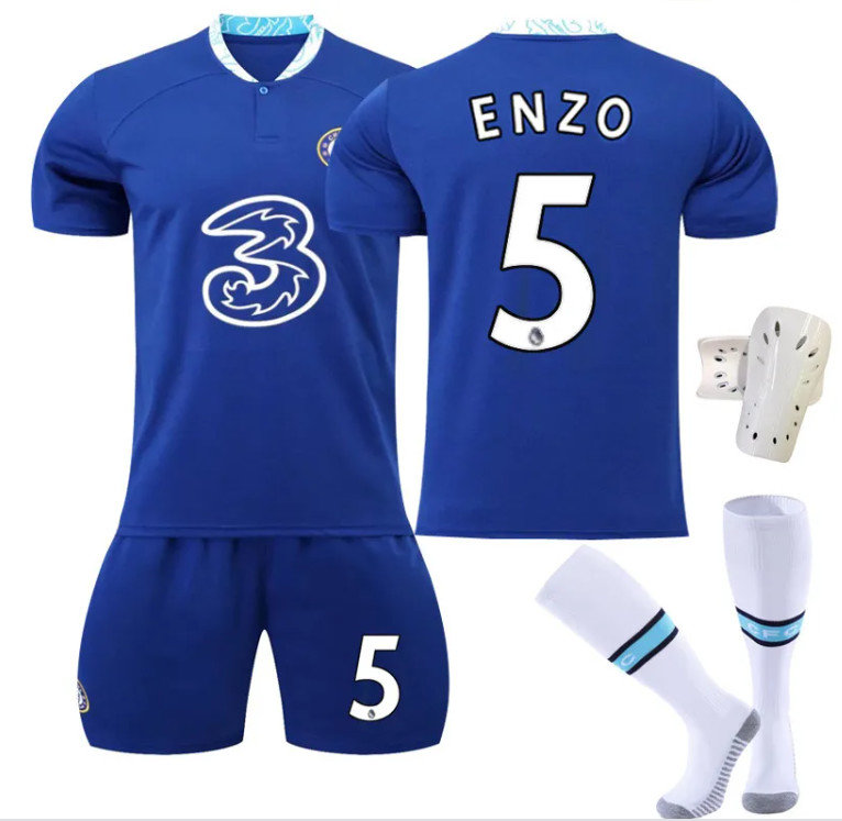 22 23 Game home football suit set player top children adult outdoor sports training suit